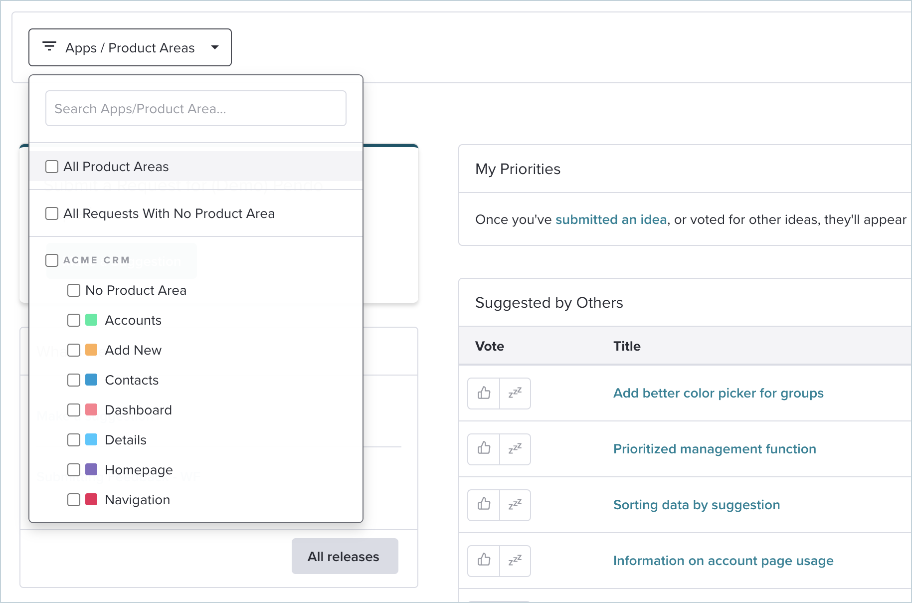 Customer view of Pendo Feedback – Pendo Help Center