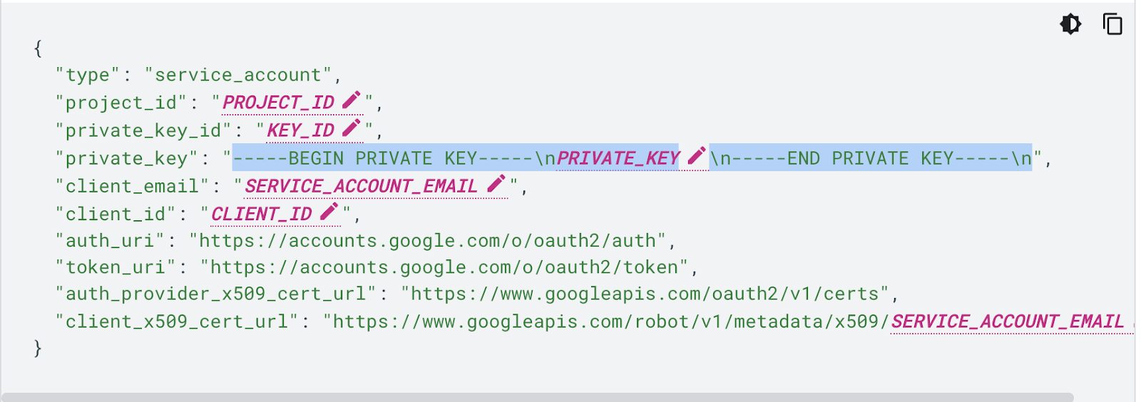 Set up Data Sync with Google Cloud – Pendo Help Center