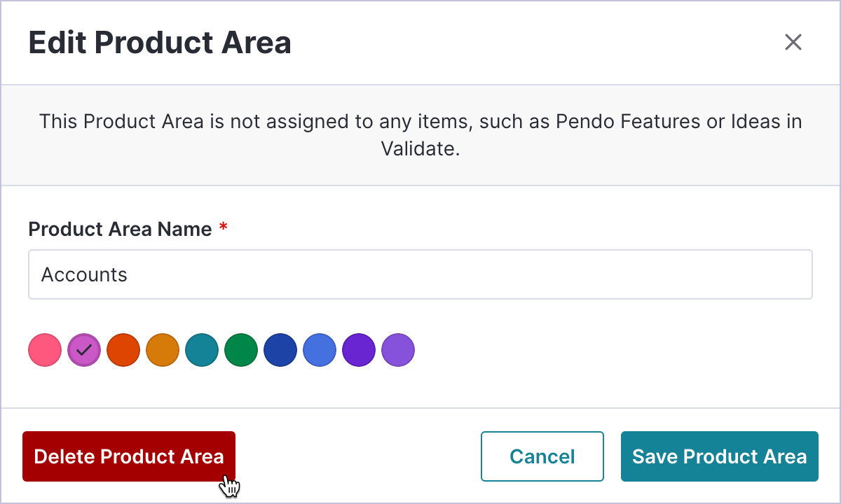 Product Areas – Pendo Help Center