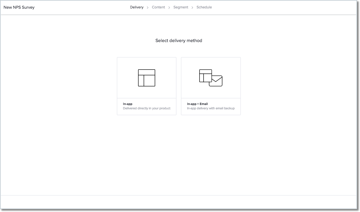 Set up an NPS survey – Pendo Help Center