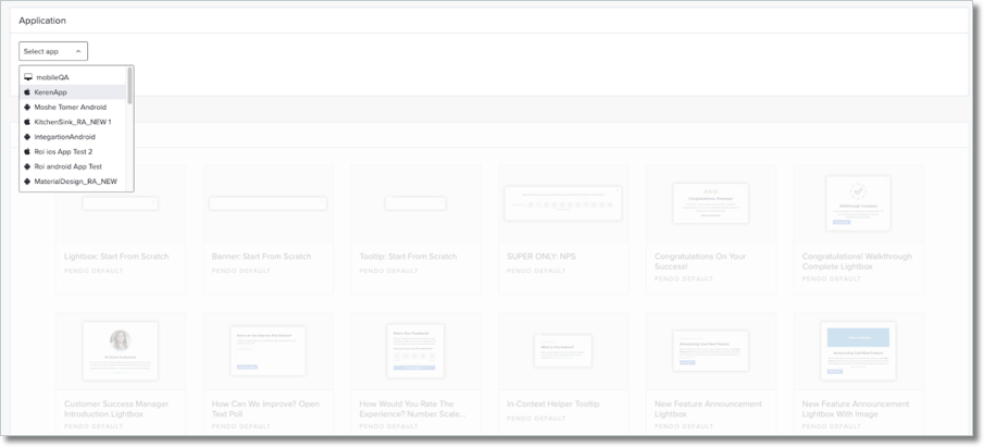 Create a guide for mobile – Pendo Help Center