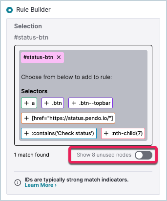 Feature tagging – Pendo Help Center