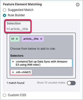 Feature tagging – Pendo Help Center
