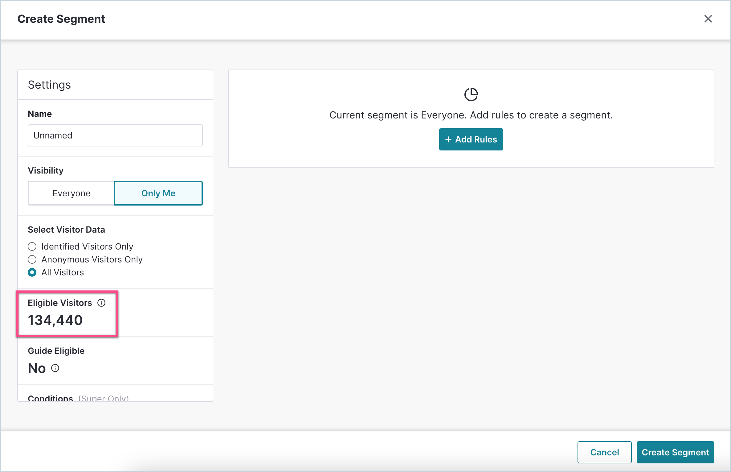 Segments – Pendo Help Center