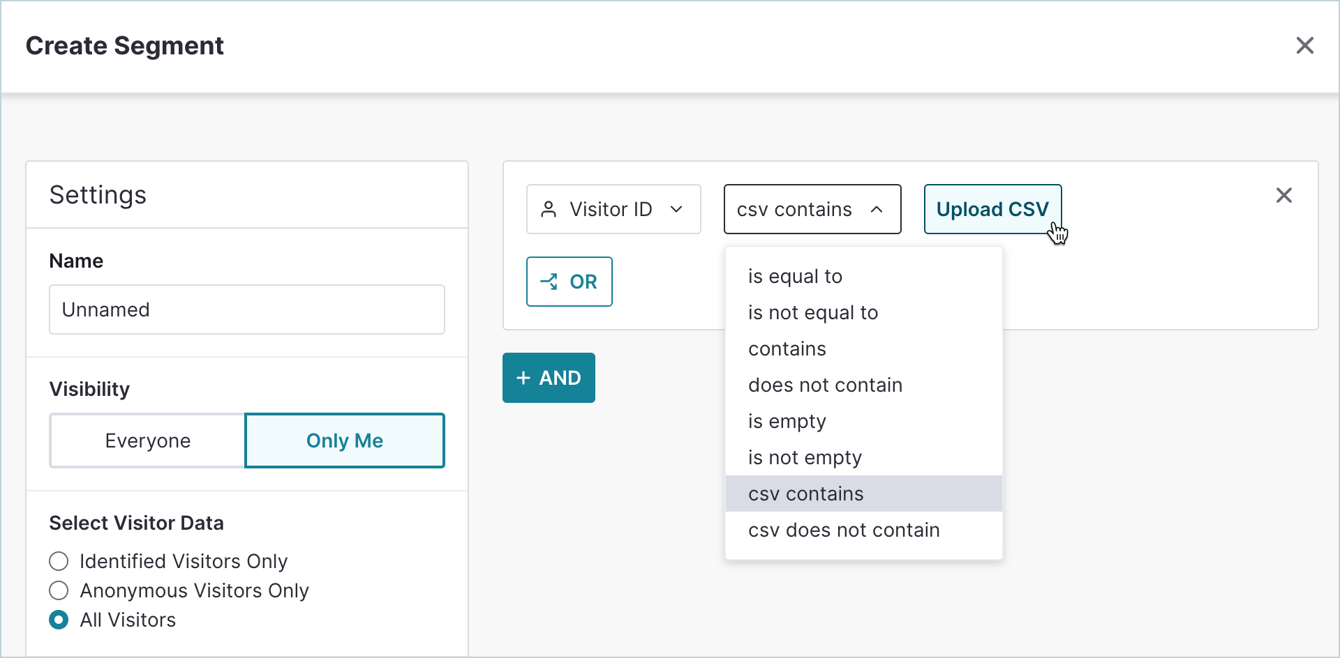 Segments – Pendo Help Center