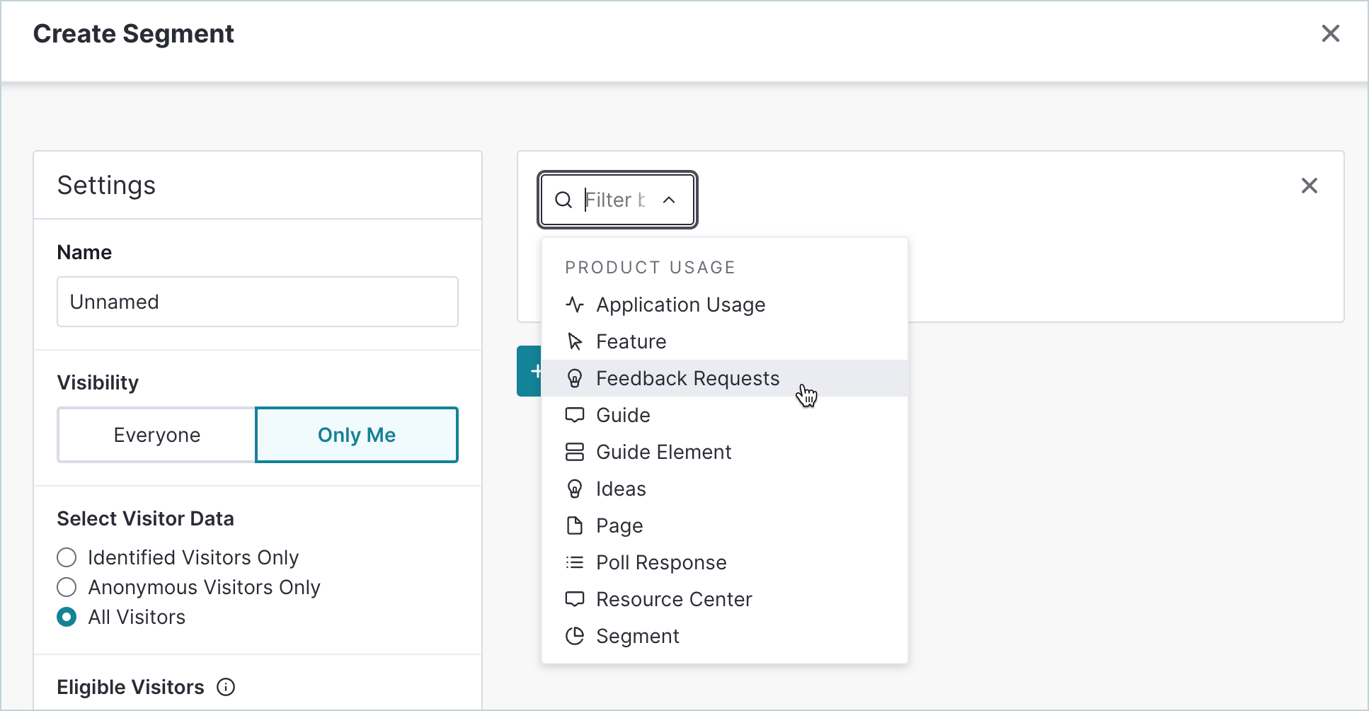 Segments – Pendo Help Center