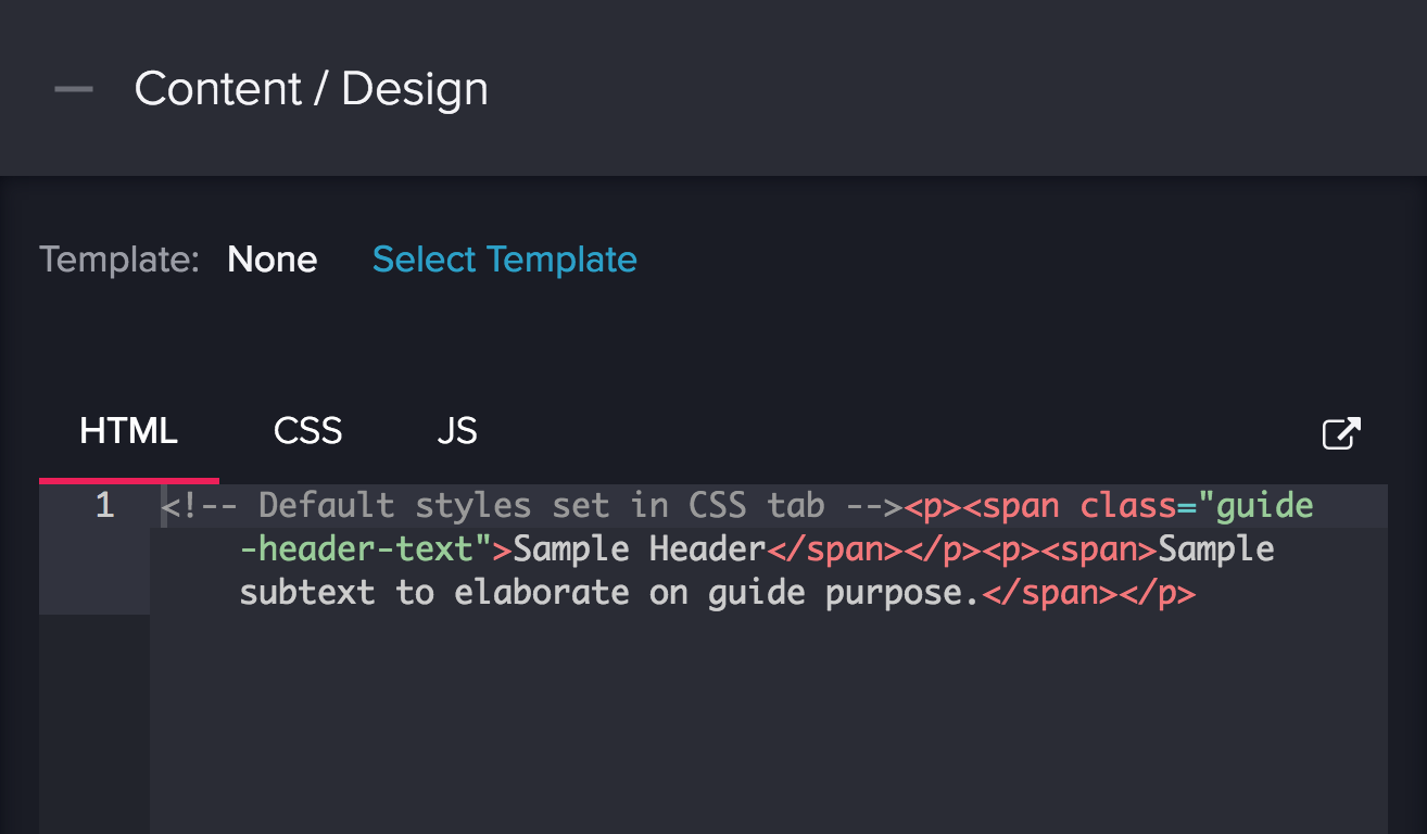 Guide Creation (Classic) – Pendo Help Center