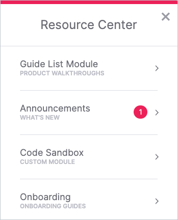 Style your Resource Center – Pendo Help Center
