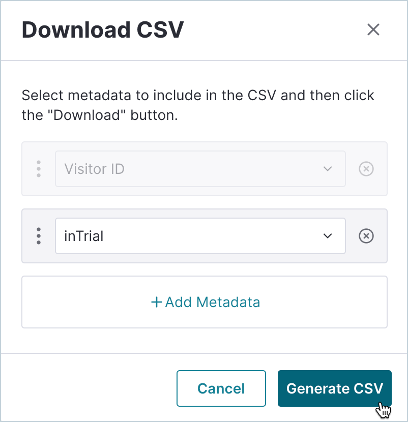 Manage segments – Pendo Help Center