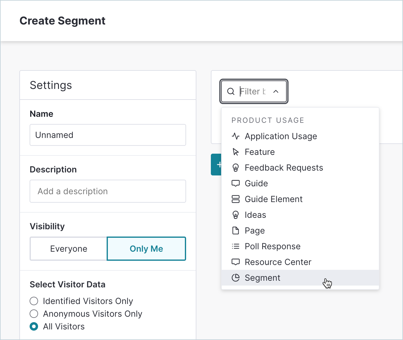 Segments – Pendo Help Center