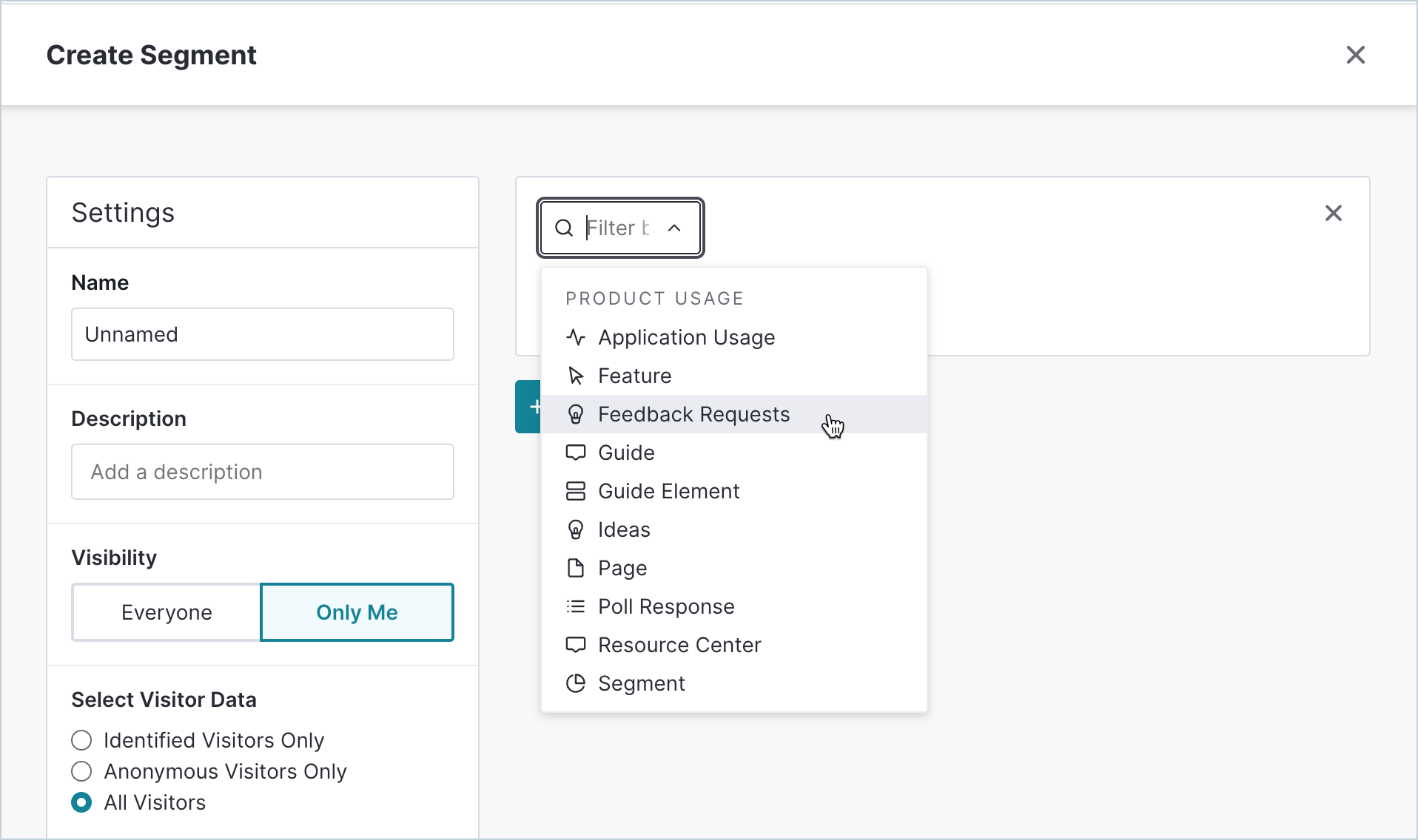 Segments – Pendo Help Center