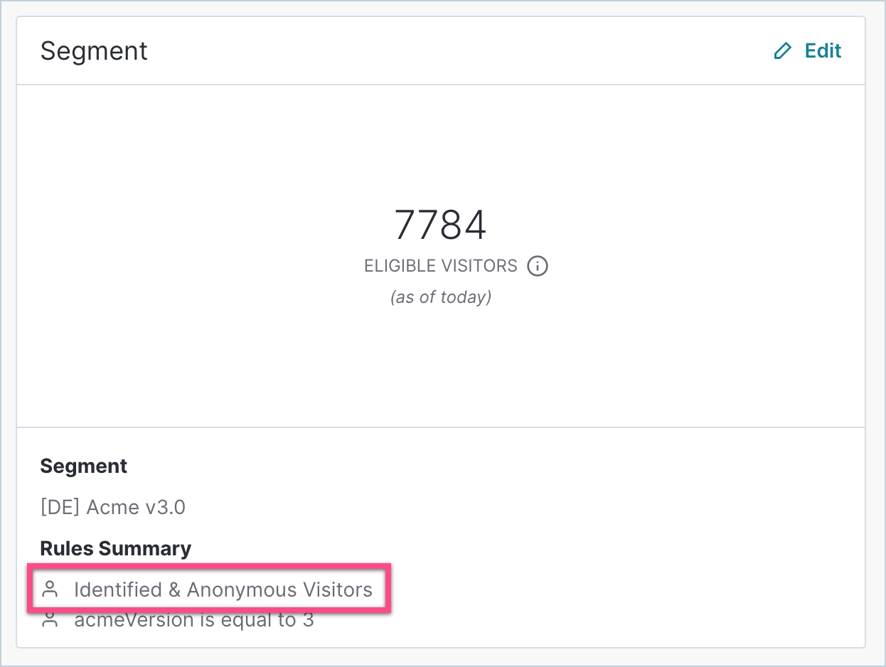 Anonymous visitors – Pendo Help Center