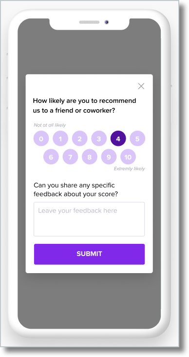 モバイル向けNPS調査を設定する – Pendoヘルプセンター