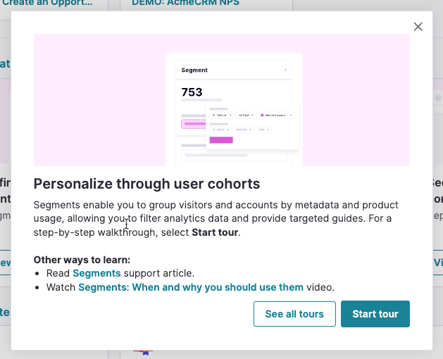 Personalized Pendo homepage – Pendo Help Center