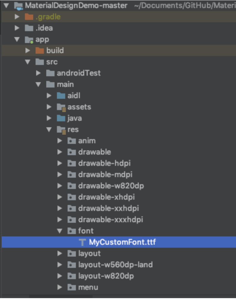 Android Custom Font Custom Fonts On Android — Providing