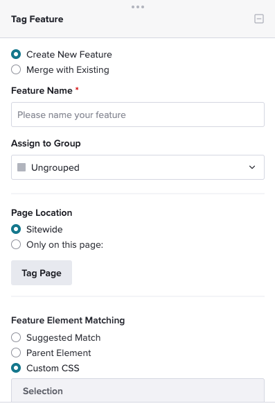 Advanced Feature tagging – Pendo Help Center