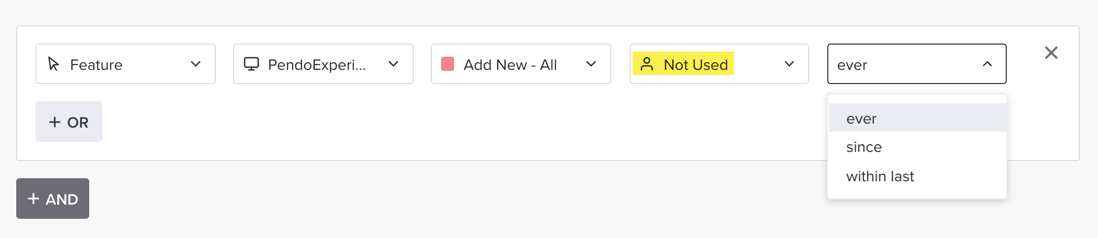 Segments – Pendo Help Center