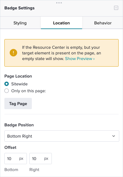 Overview of the Resource Center – Pendo Help Center