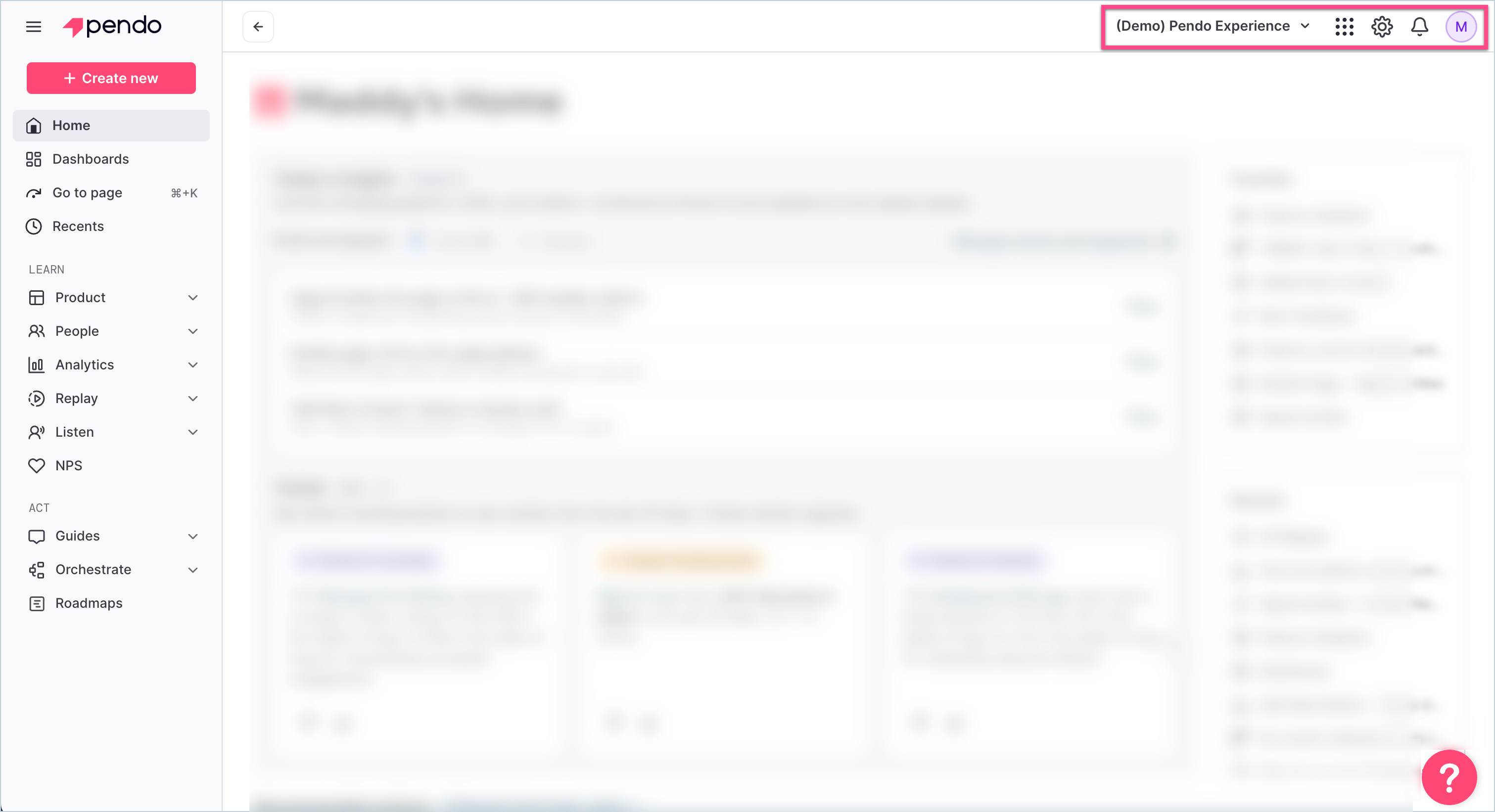 Take a tour of Pendo – Pendo Help Center