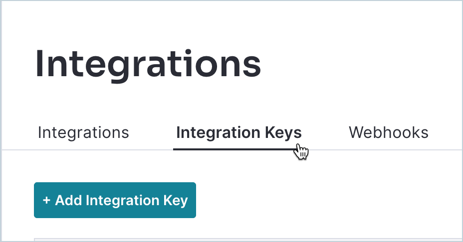 Pendo Integration Key – Pendo Help Center