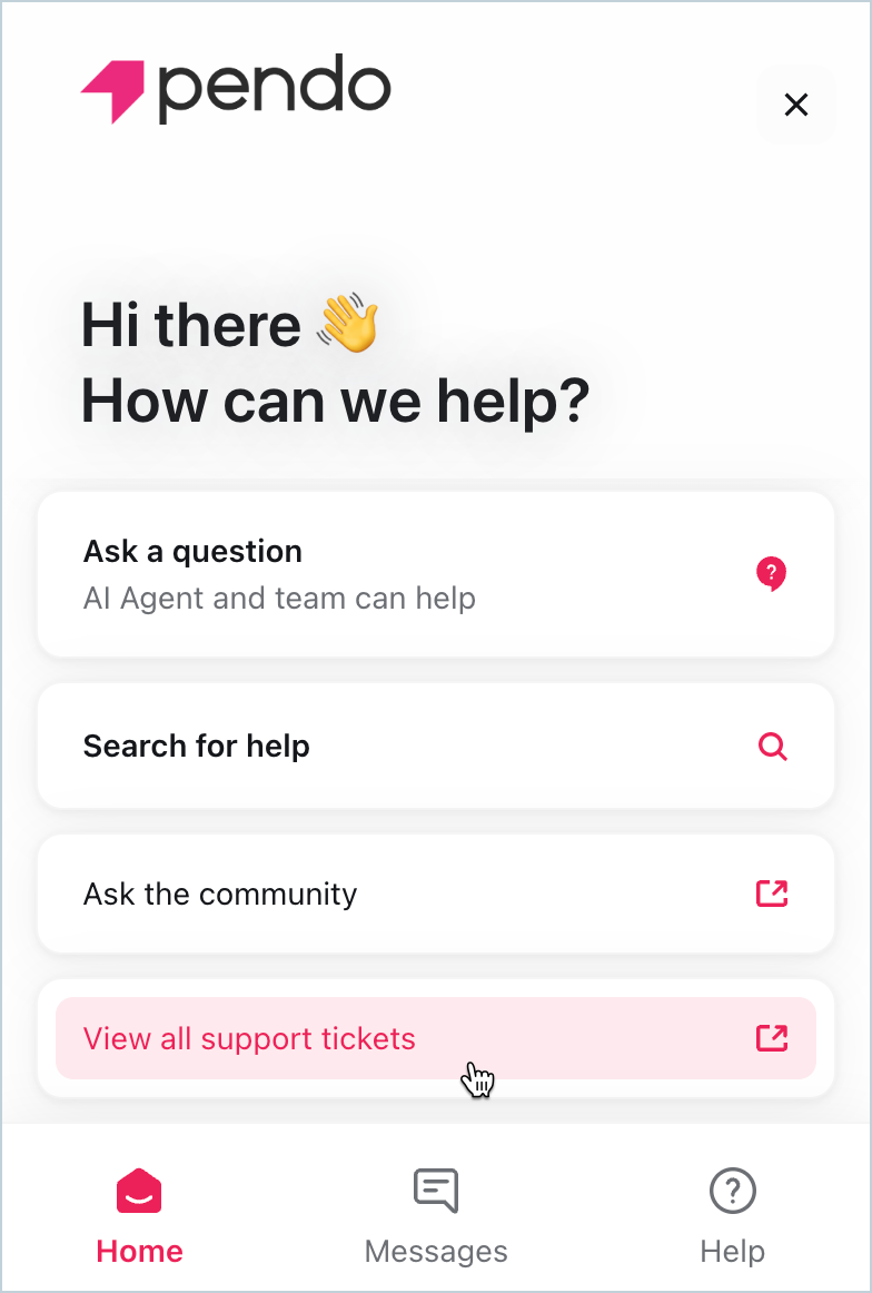 Get help with Pendo from Technical Support – Pendo Help Center