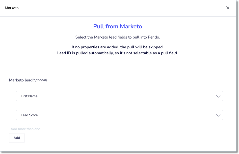 Set up the Marketo integration (beta) – Pendo Help Center