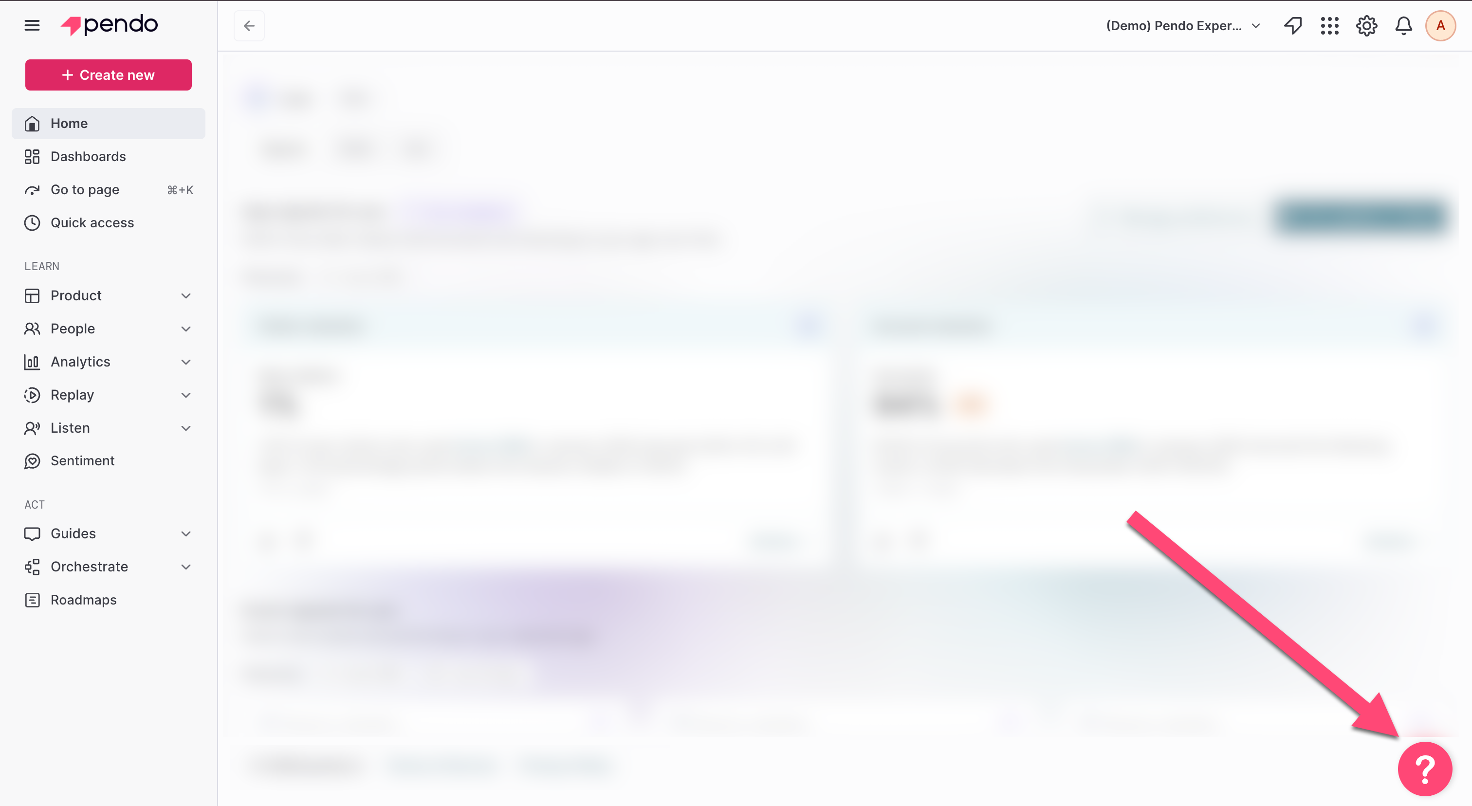 Take a tour of Pendo – Pendo Help Center