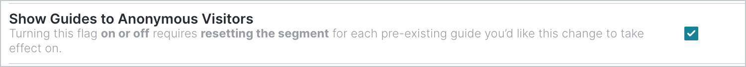 Anonymous visitors – Pendo Help Center